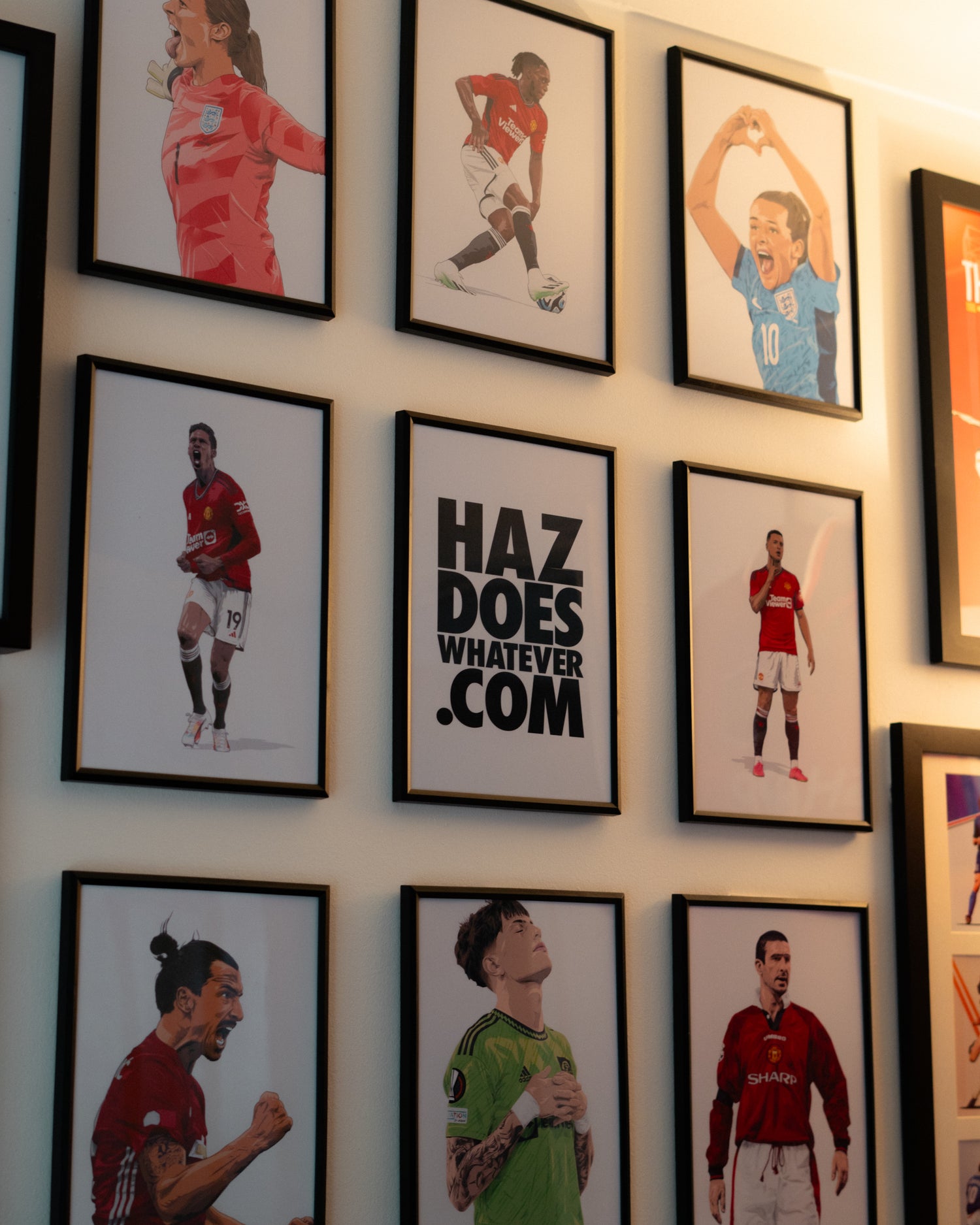 Manchester United Art & Football Prints | hazdoeswhatever's Gallery ...